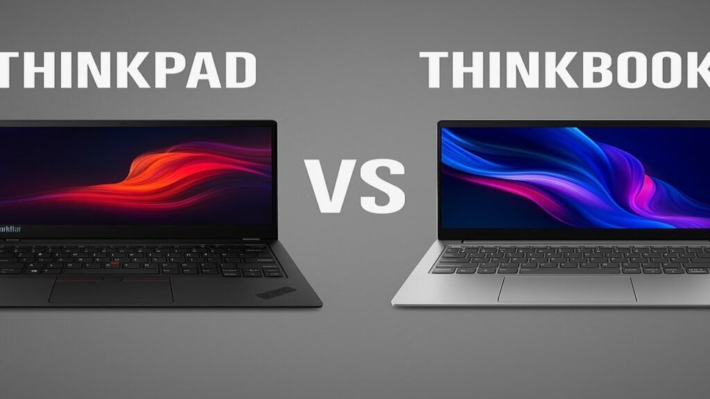 Lenovo ThinkPad vs. ThinkBook Laptop Series - A Detailed Comparison Guide - Jiuju